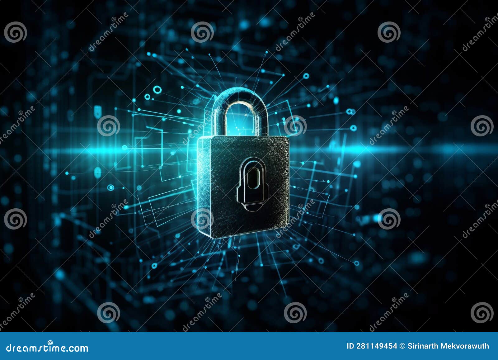 The Internet Data Privacy Information Security Concep. Generative AI ...