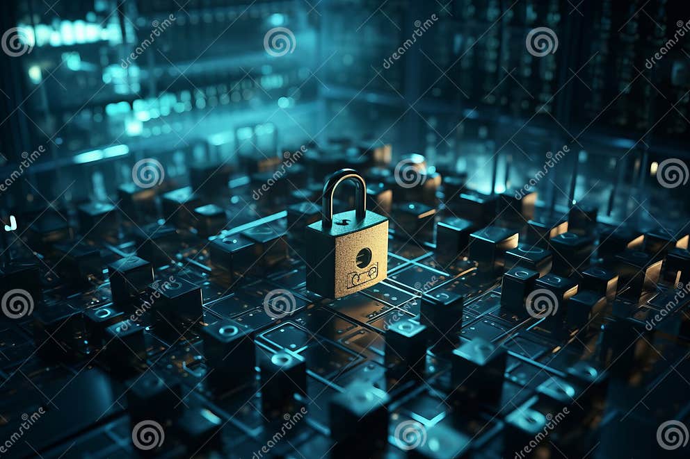 The Internet Data Privacy Information Security Concep. Generative AI ...