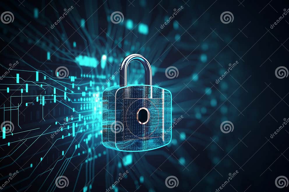 The Internet Data Privacy Information Security Concep. Generative AI ...