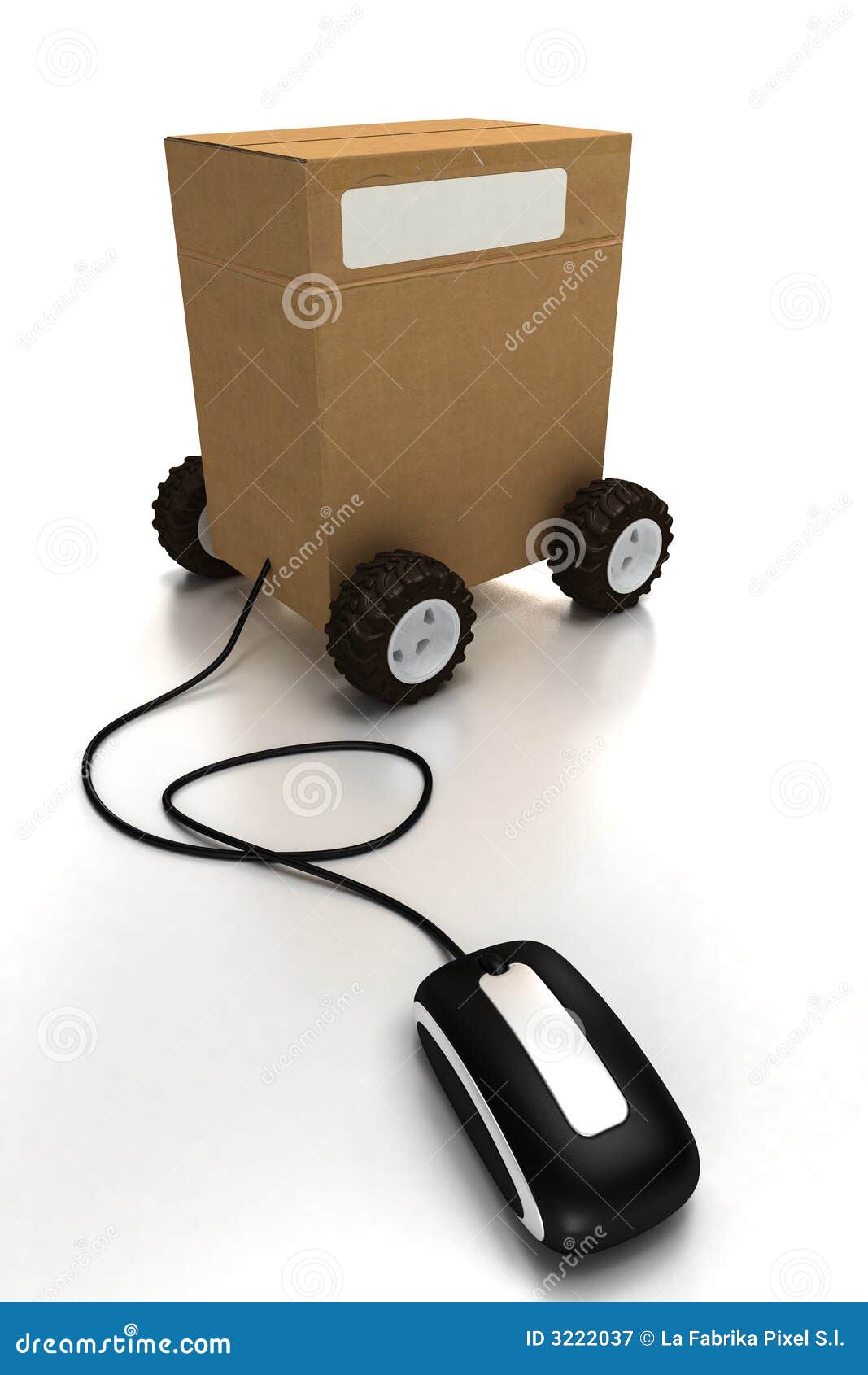 Internet delivery stock image. Image of computer, parcel - 3222037