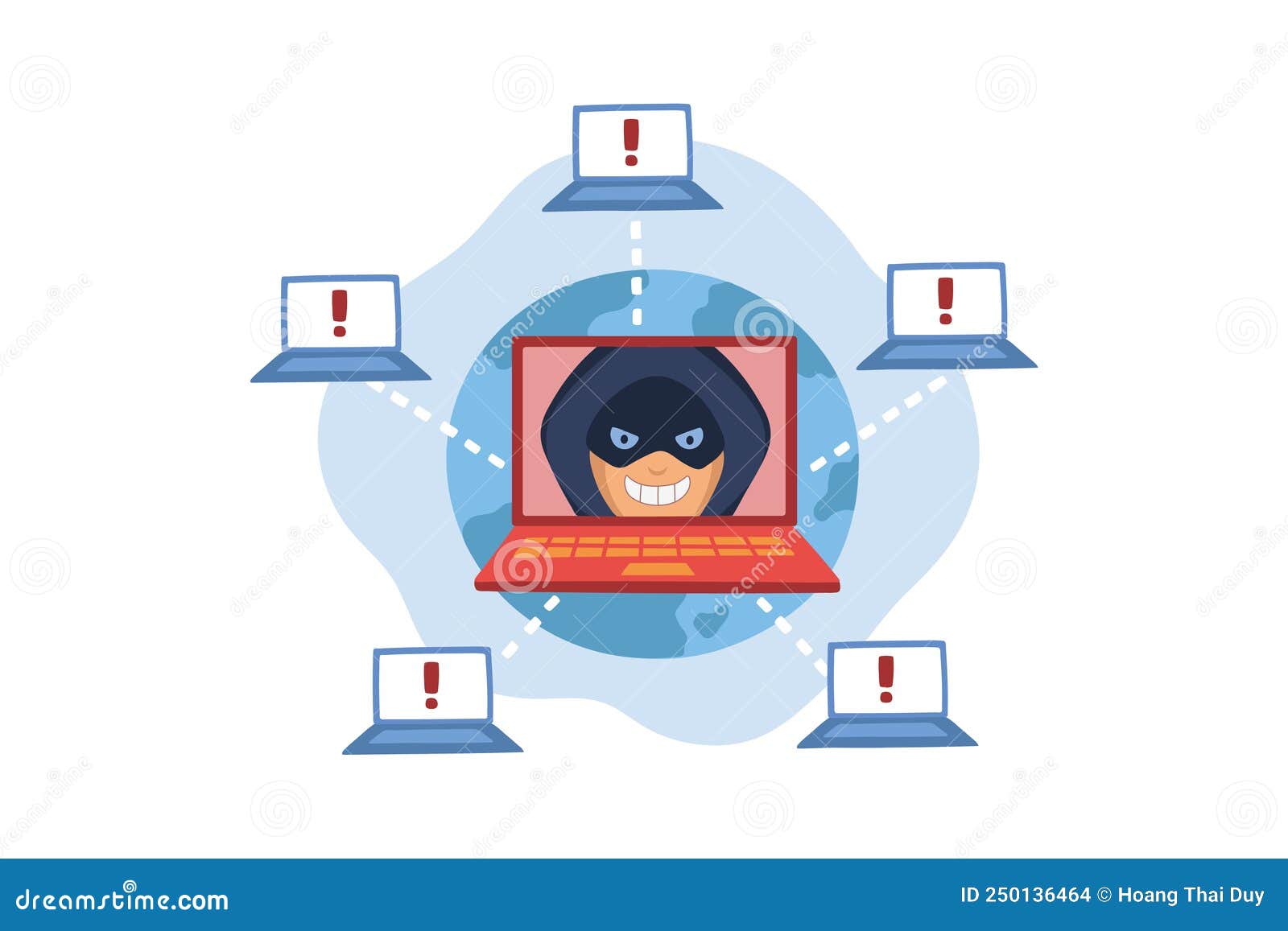 Internet Denial of Service Attack Stock Vector - Illustration of ... Internet Denial of Service Attack Stock Vector - Illustration of ...