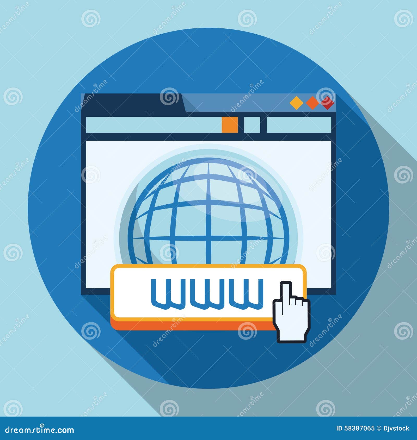 Internet design. stock vector. Illustration of equipment - 58387065