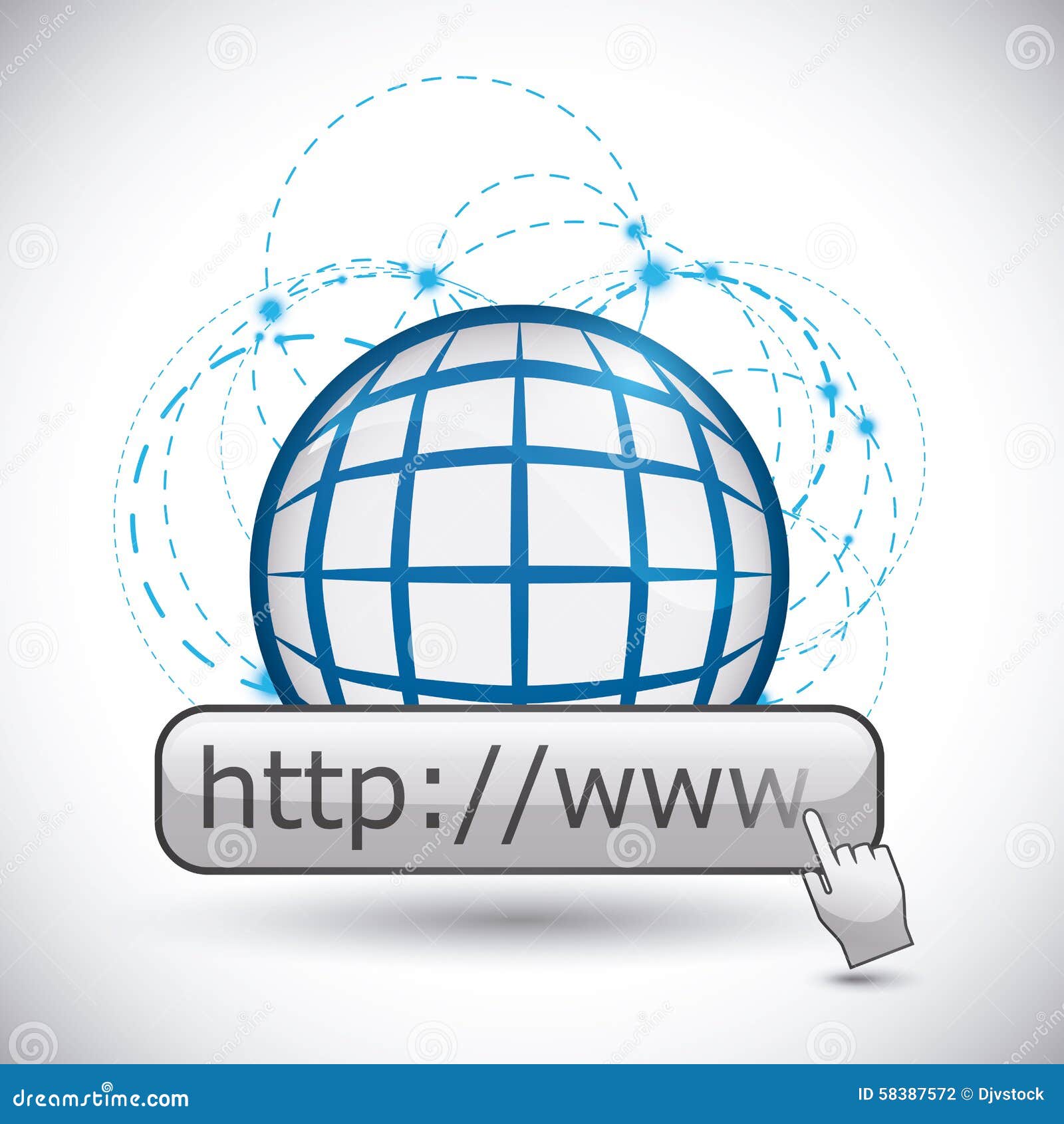 Internet design. stock vector. Illustration of computing - 58387572