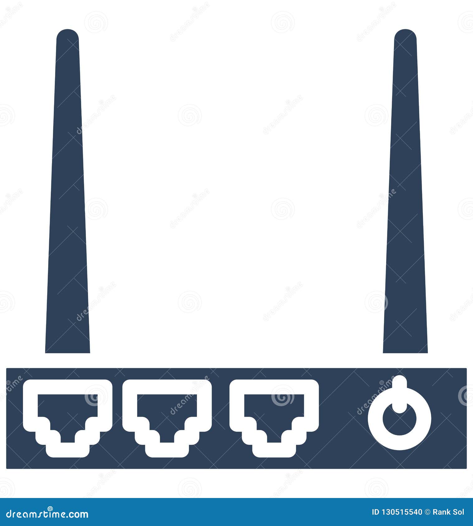Internet Device, Internet Modem Isolated Vector Icon that Can Be Easily ...