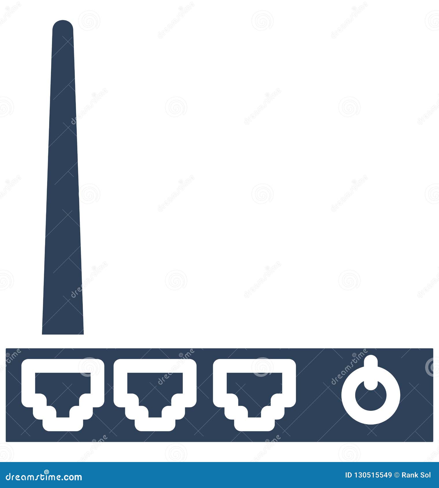 Internet Device, Internet Modem Isolated Vector Icon that Can Be Easily ...