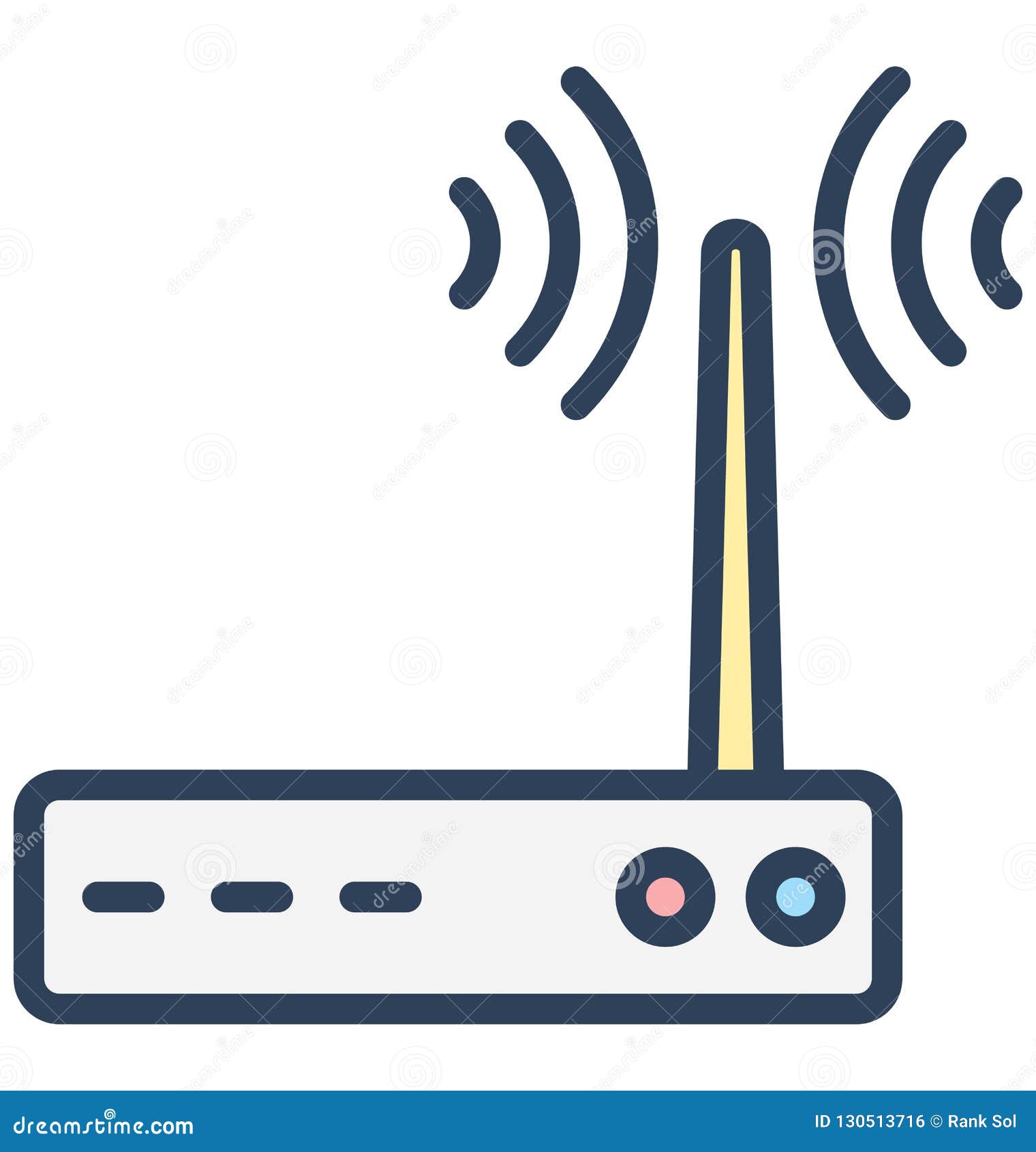 Internet Device, Wifi Modem Isolated Vector Icon that Can Be Easily ... Internet Device, Wifi Modem Isolated Vector Icon that Can Be Easily ...