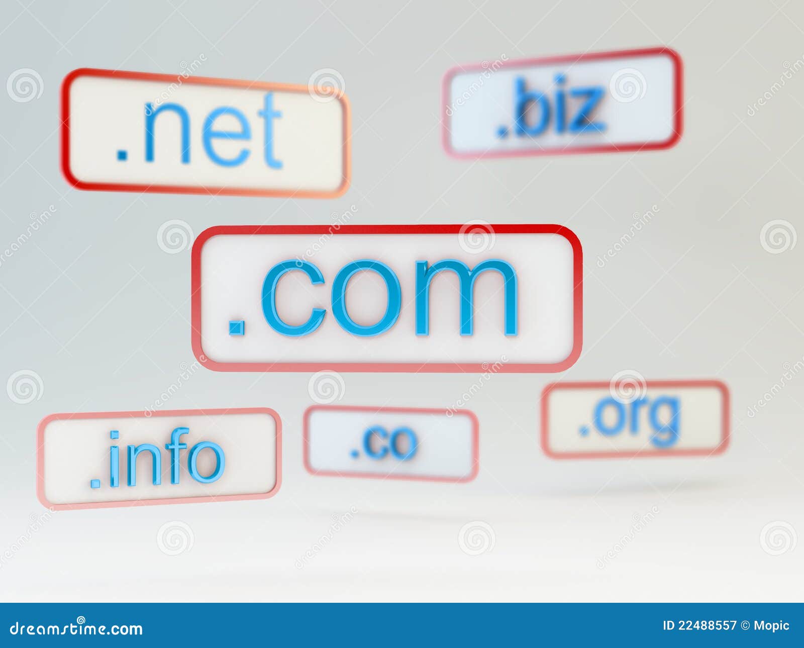 Internet domain names stock image. Image of connection - 22488557