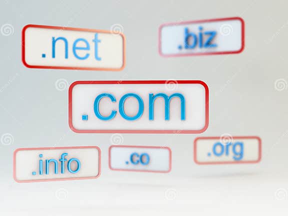Internet domain names stock image. Image of connection - 22488557