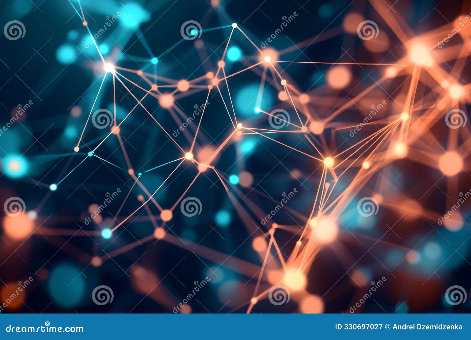 Internet and Element Technology Abstract Background Concept Stock Image ...