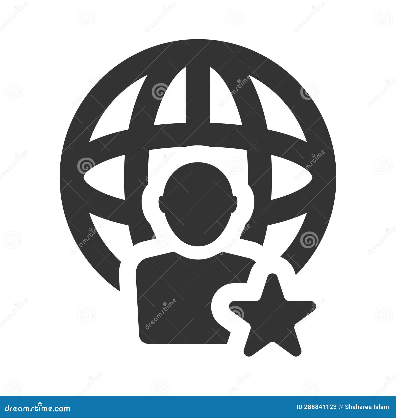 Internet fame Icon stock illustration. Illustration of popular - 288841123