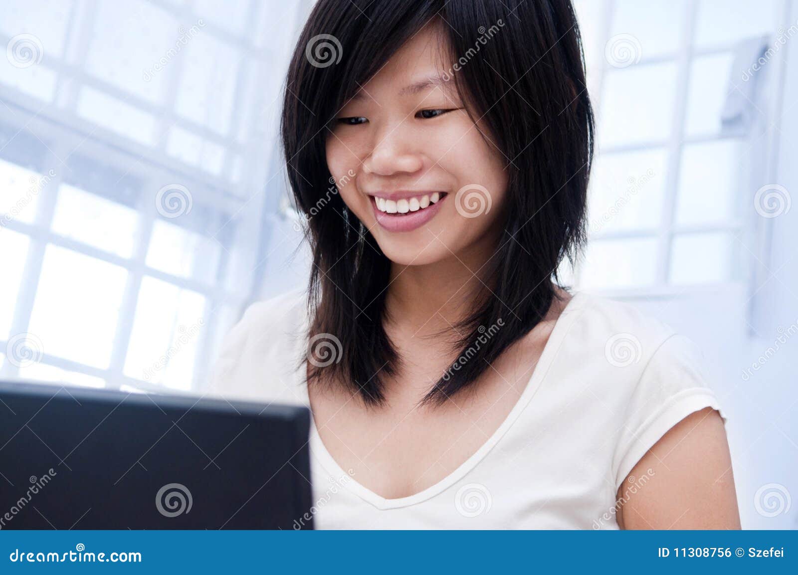 Internet fun stock photo. Image of face, dating, home - 11308756