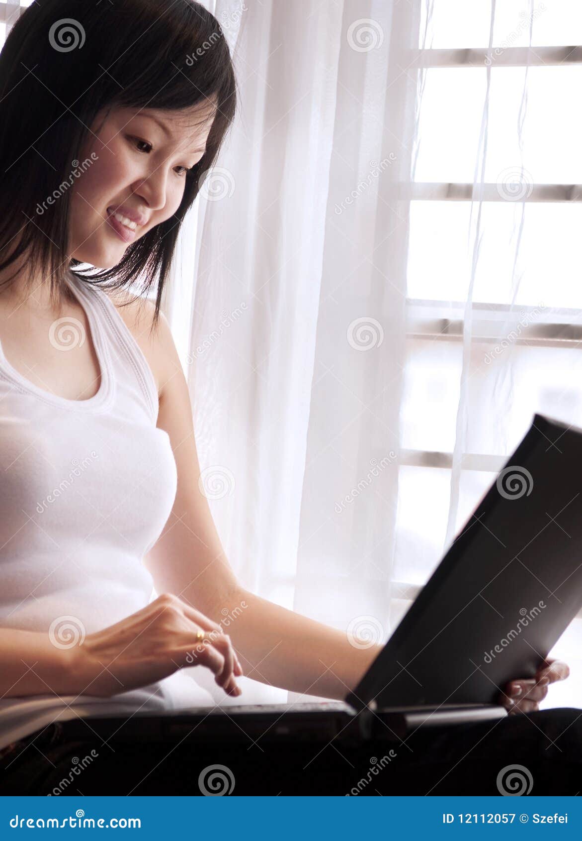 Internet fun stock image. Image of desktop, adult, happy - 12112057