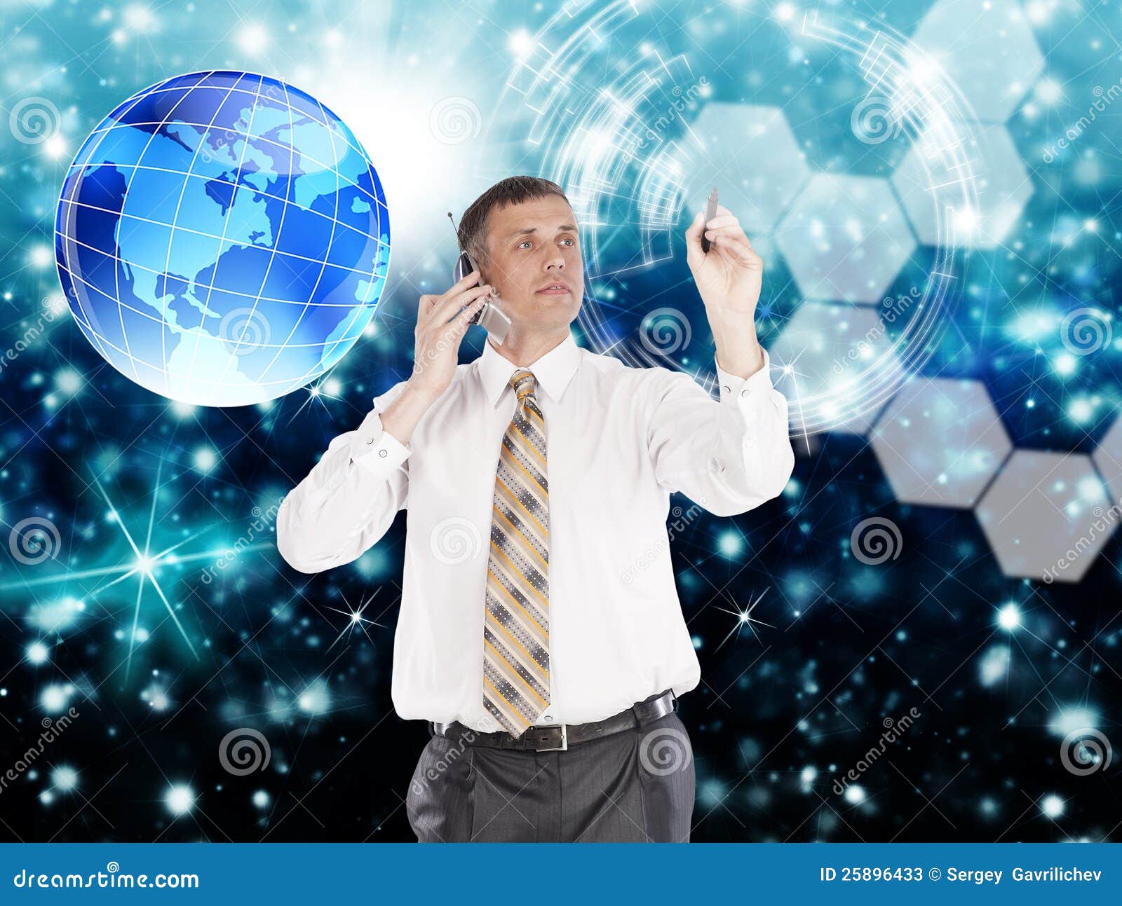 The Internet future stock image. Image of network, abstract - 25896433