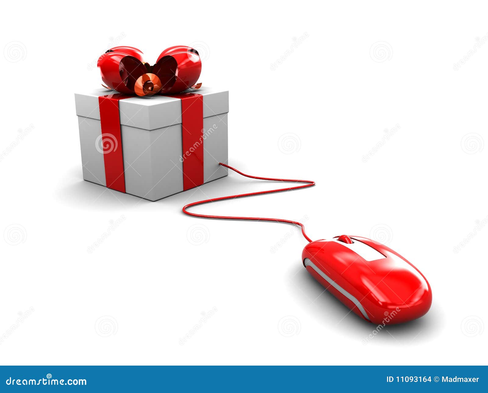 Internet gift stock illustration. Illustration of gift - 11093164