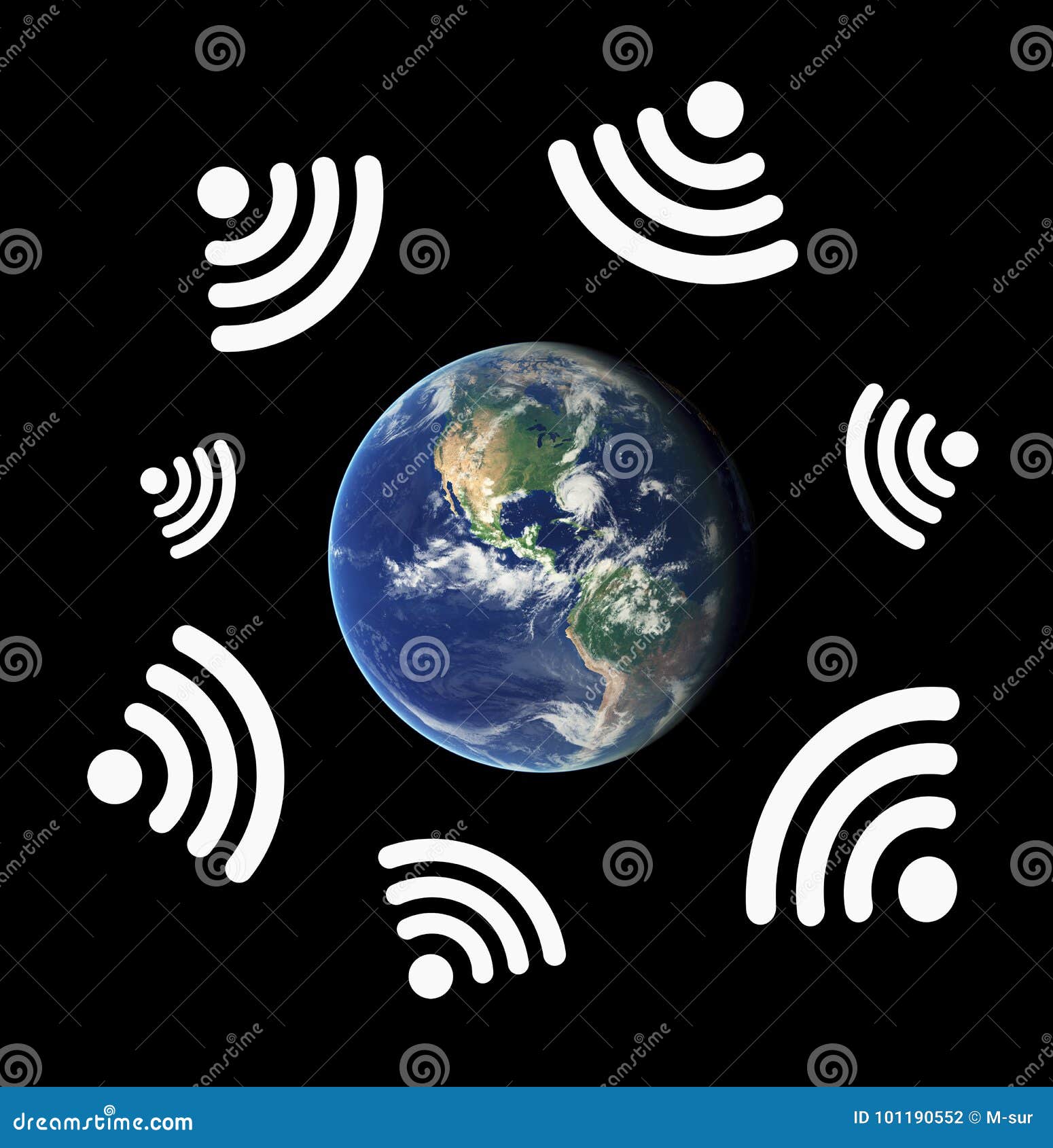 Internet global illustration stock. Illustration du filet - 101190552