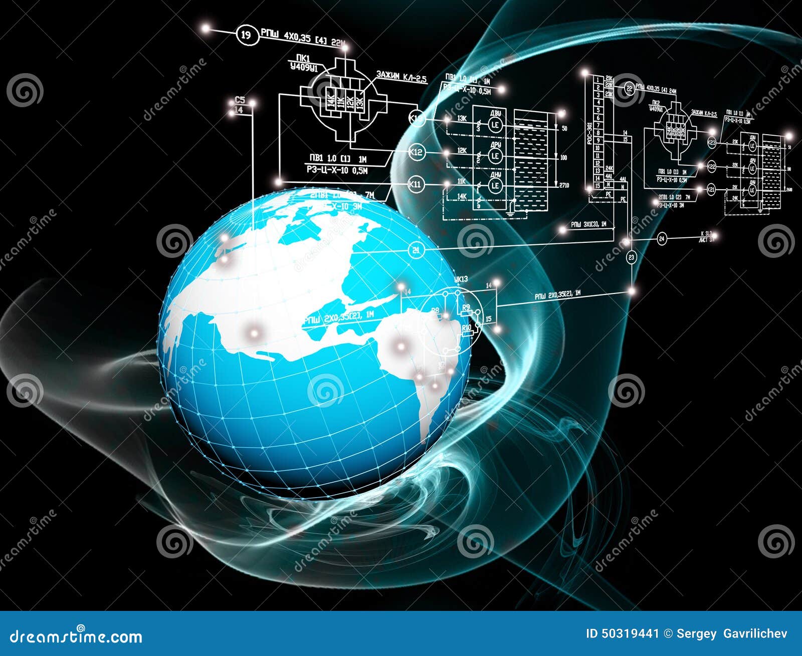 Internet stock illustration. Illustration of industrial - 50319441