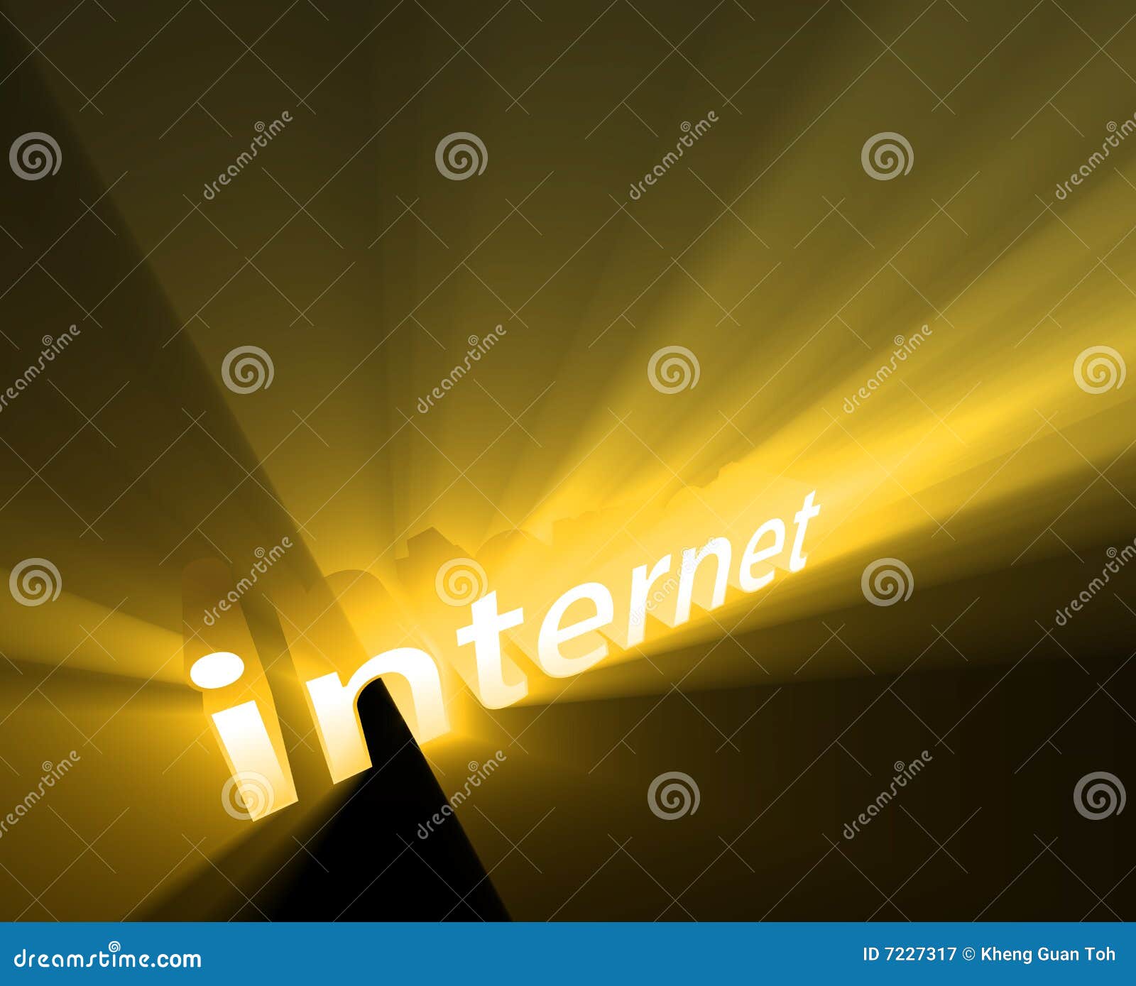Internet glowing stock illustration. Illustration of modern - 7227317