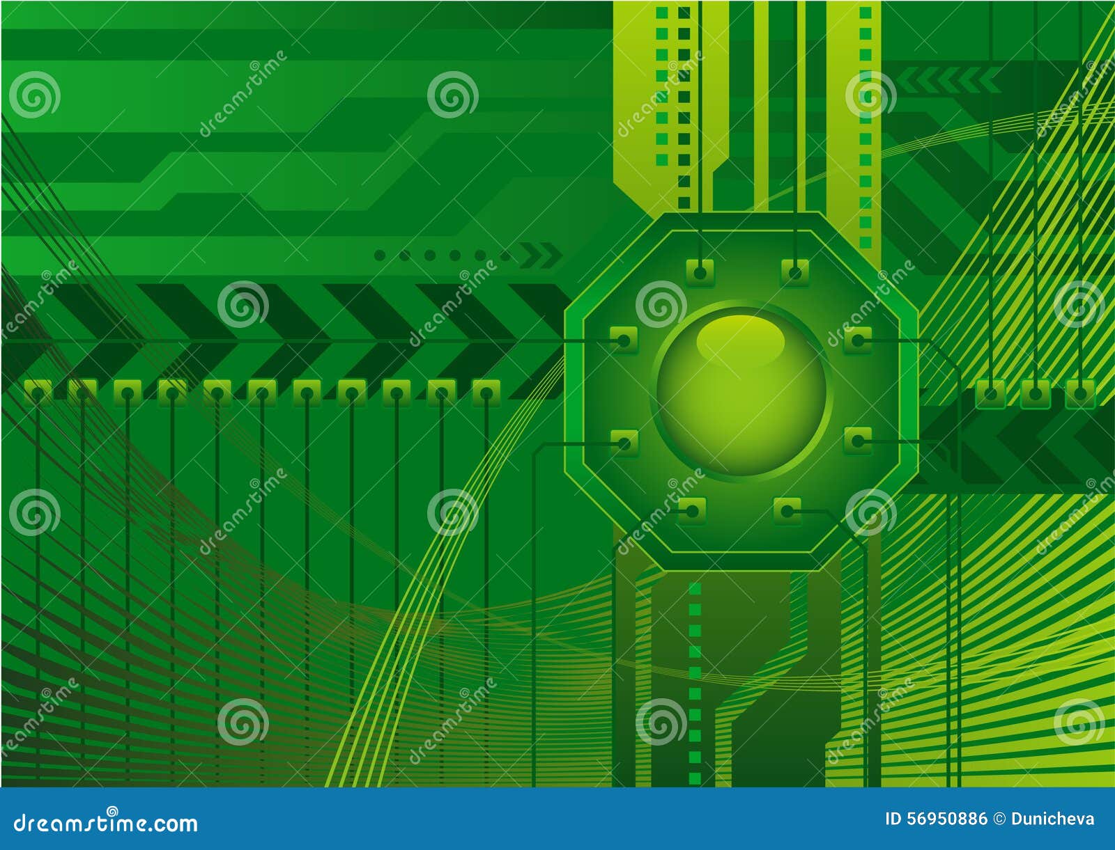 Internet green background stock vector. Illustration of curve - 56950886