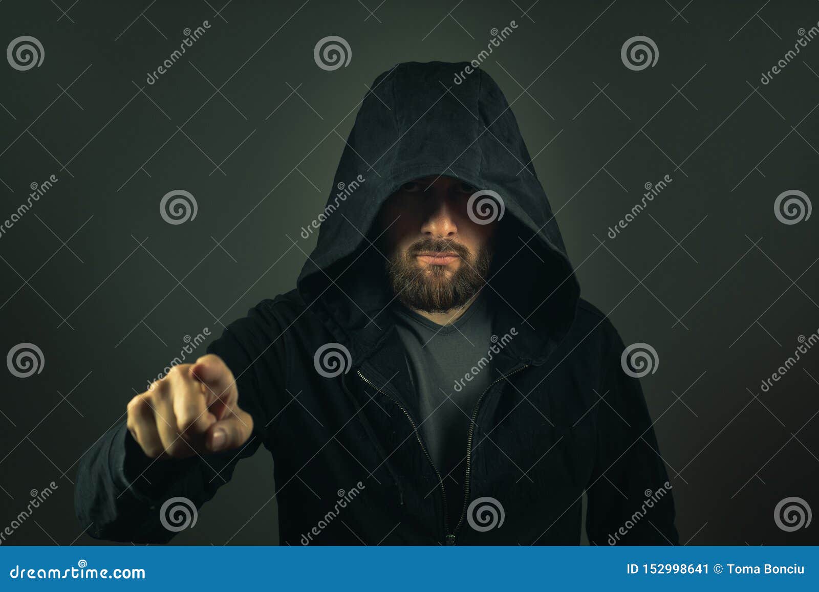 Internet Hacker. Man with Hoodie Stock Image - Image of hacking ...