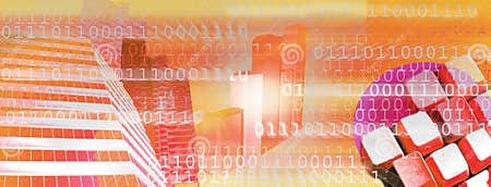 Internet header () stock illustration. Illustration of binary - 3102938