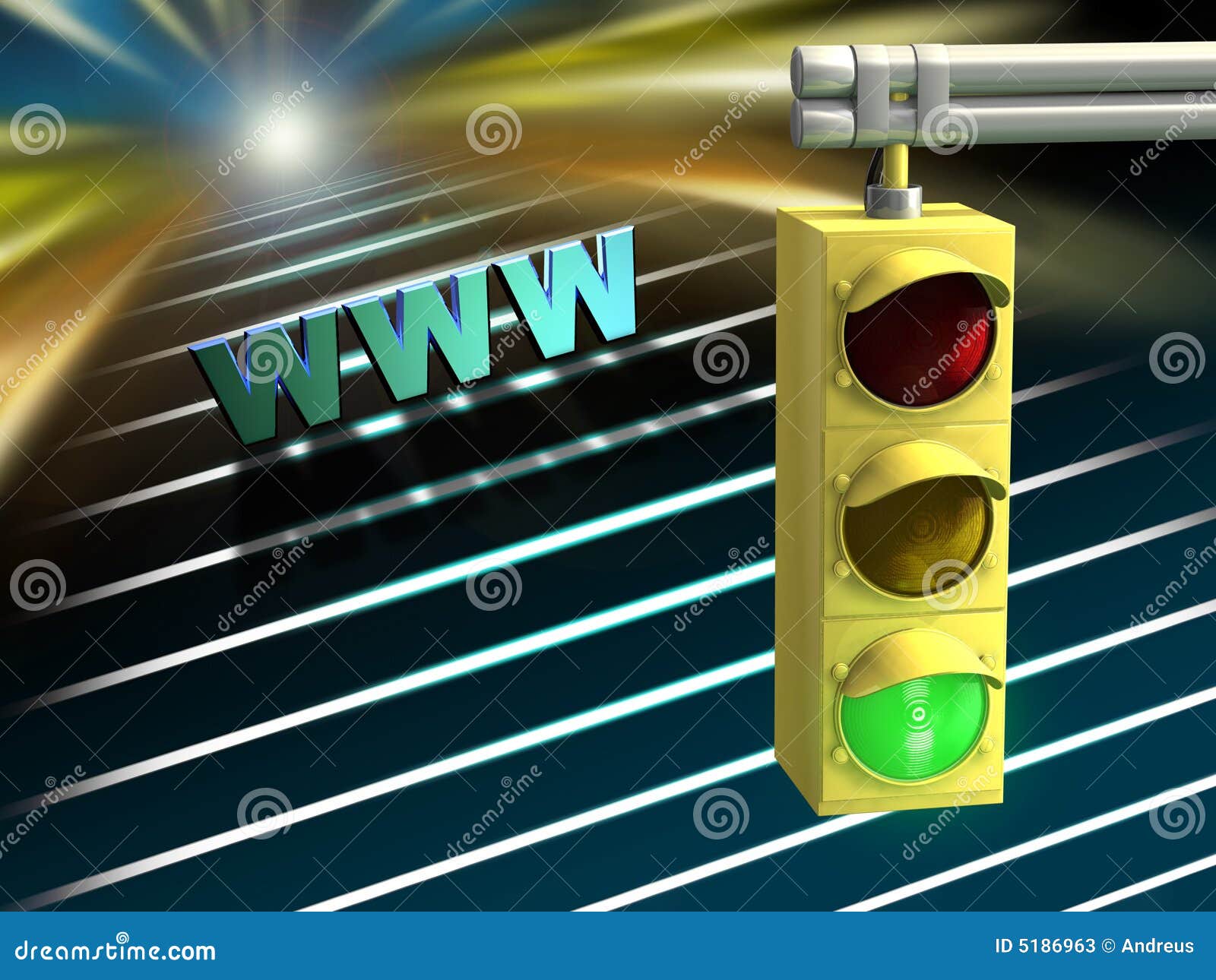 Internet highway stock illustration. Illustration of digit - 5186963