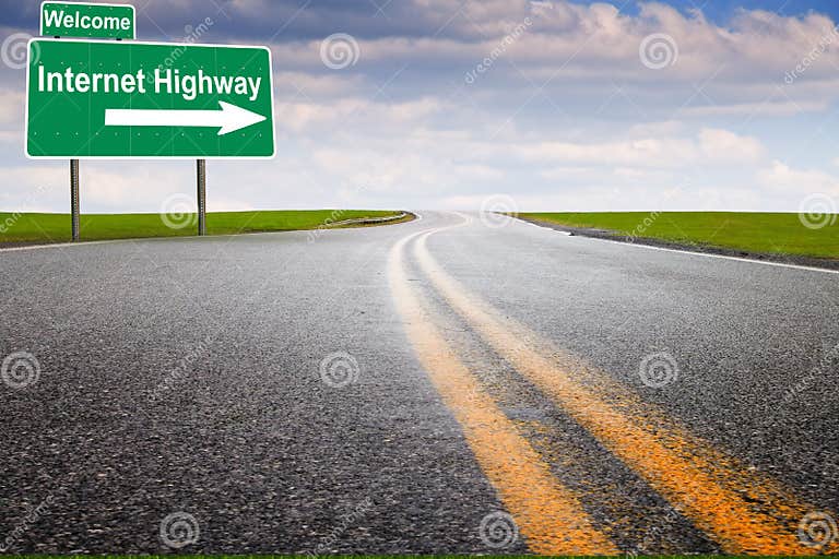 Internet highway stock photo. Image of bytes, business - 5547852