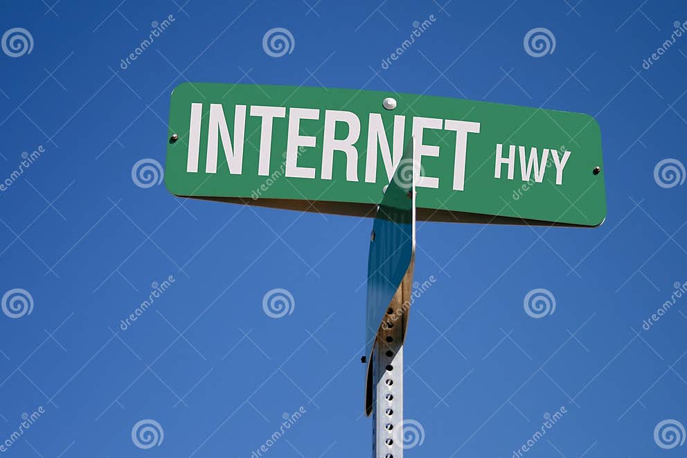 Internet Highway Graphic stock image. Image of graphic - 4908815