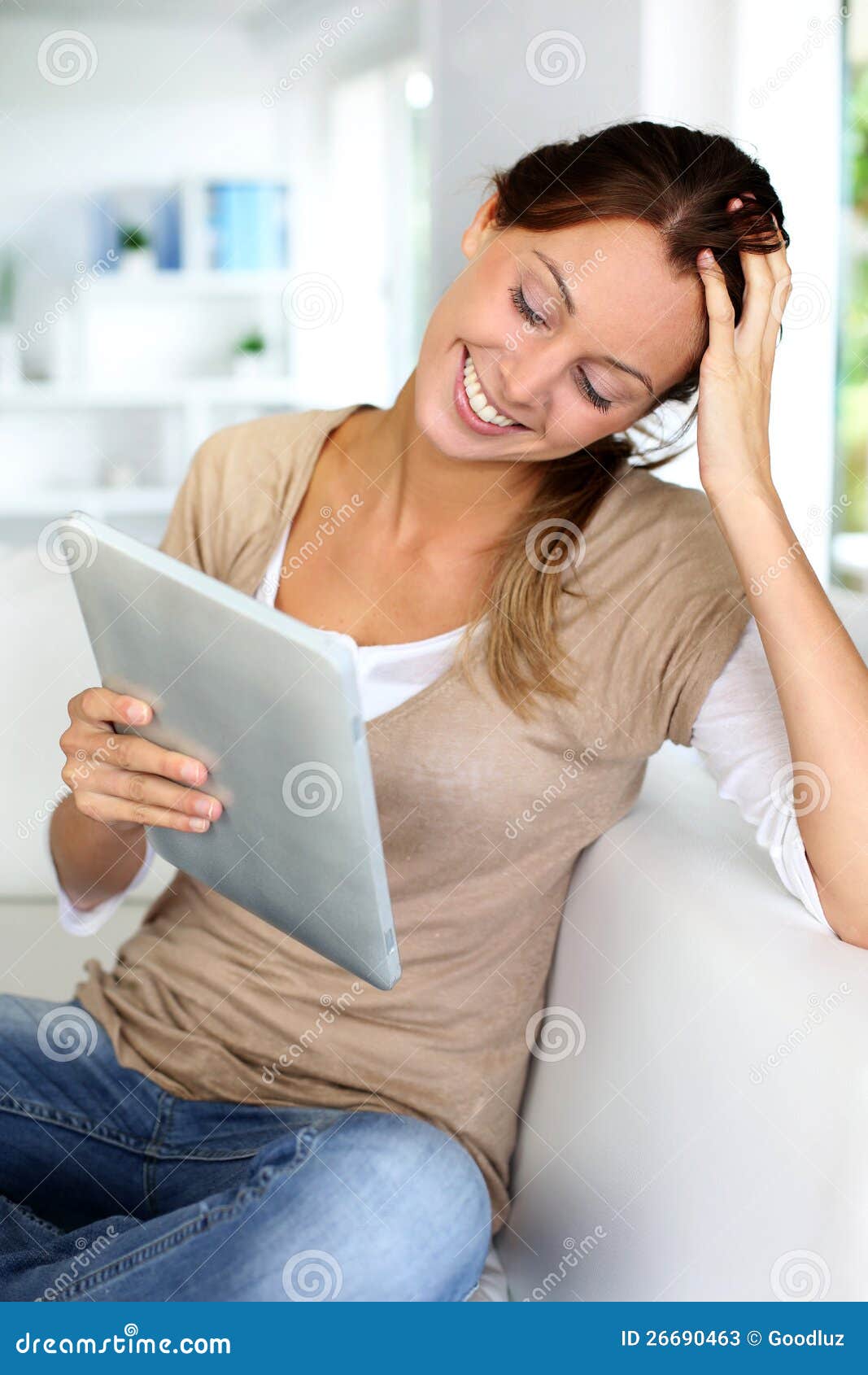 Internet at home stock image. Image of adult, closeup - 26690463