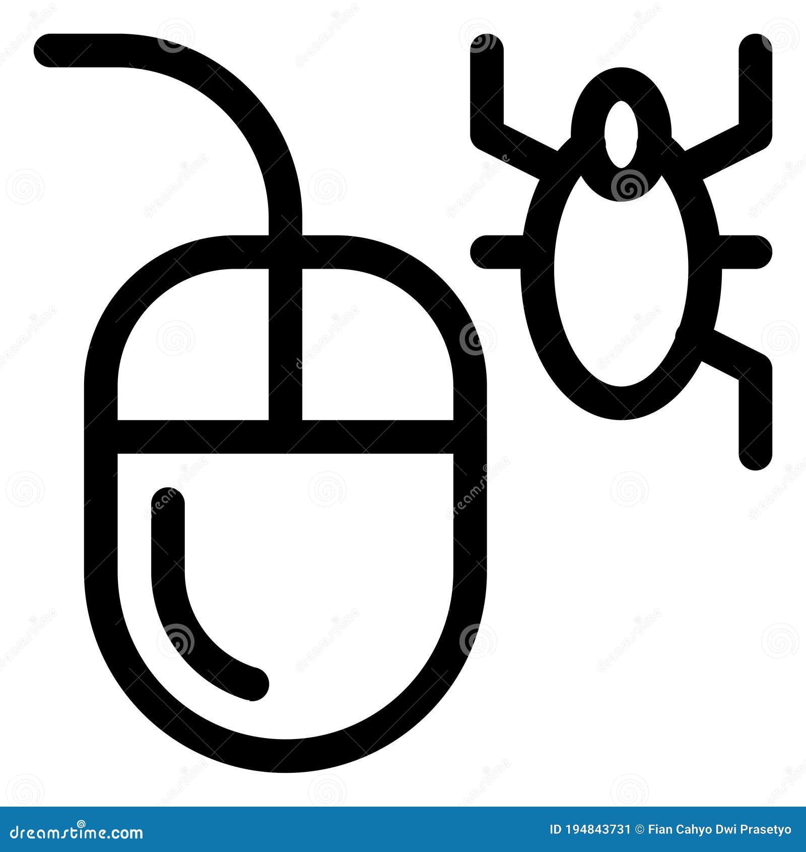 Internet Icon Black and White Stock Vector - Illustration of silhouette ...