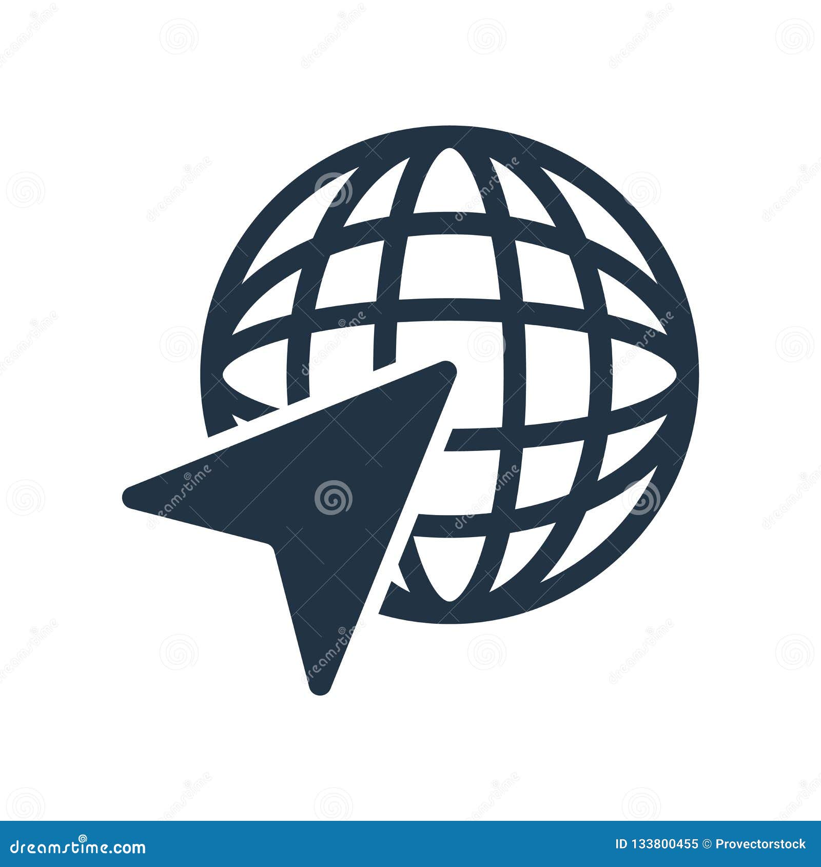 Internet Icon Vector Isolated on White Background, Internet Sign Stock ...