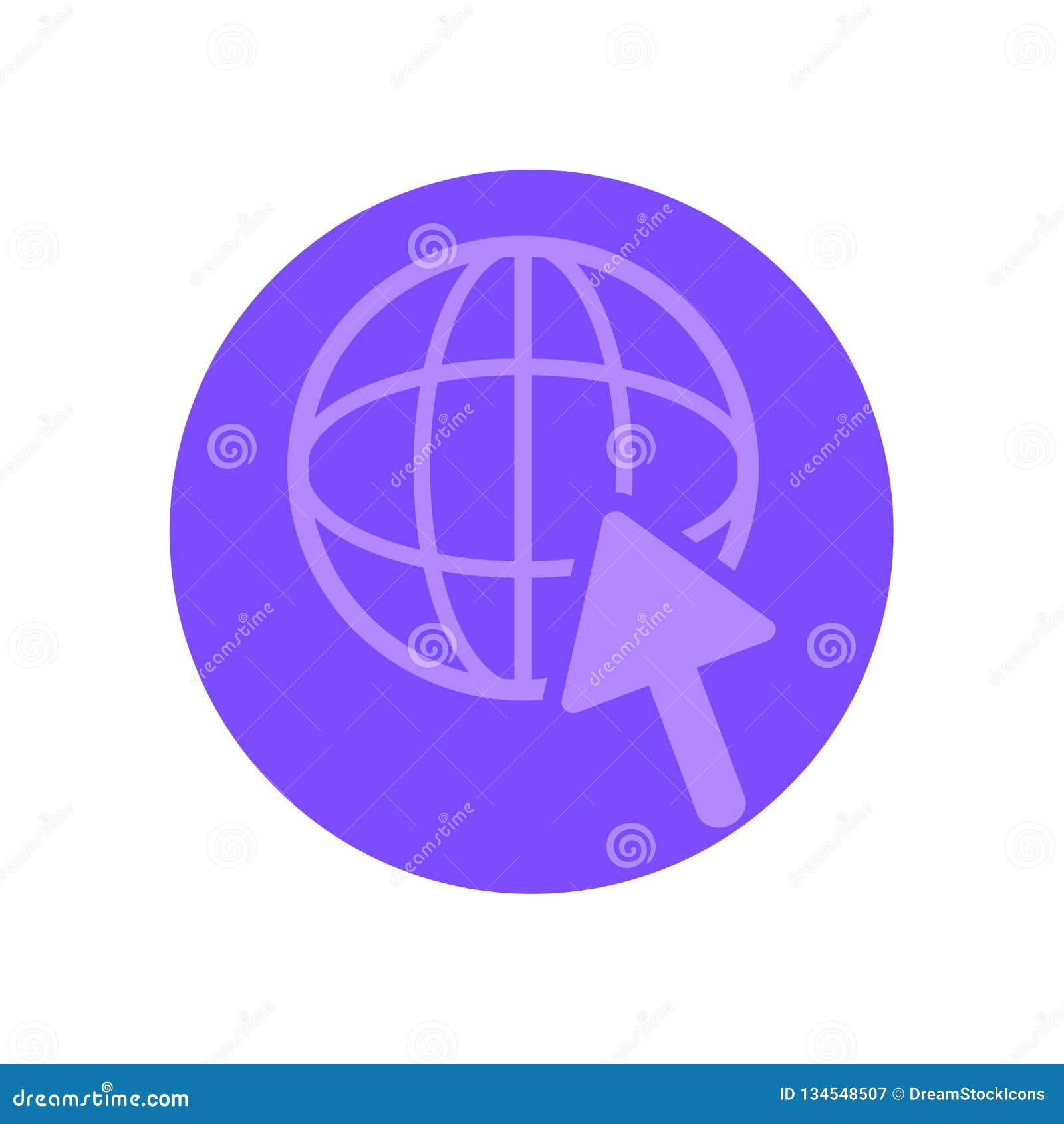 Internet Icon Vector Sign and Symbol Isolated on White Background ...