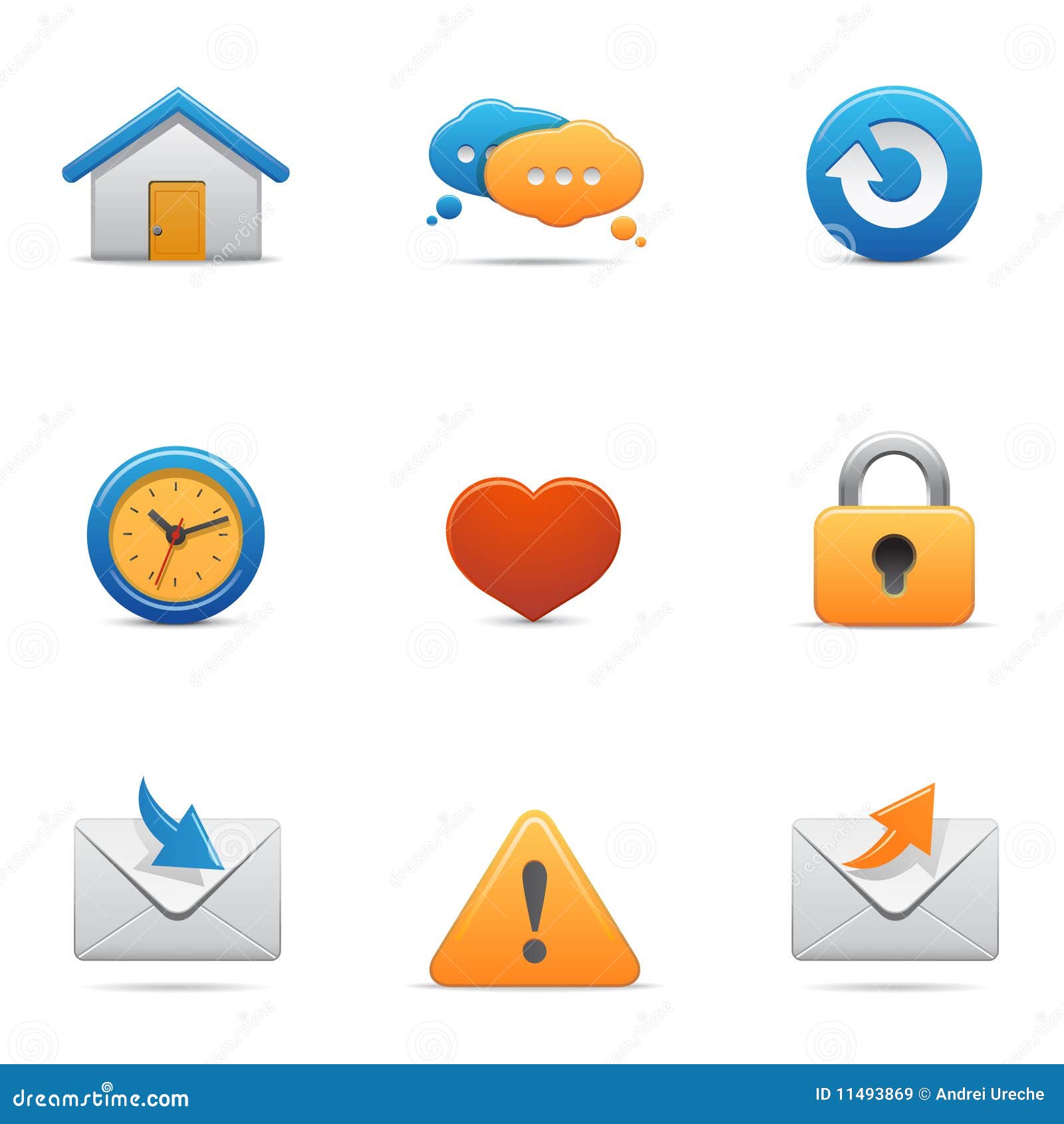 Internet icons stock illustration. Illustration of file - 11493869