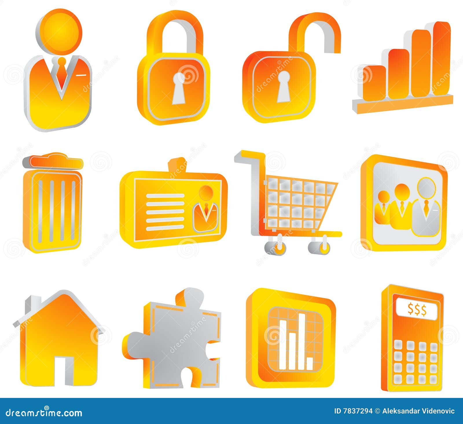 Internet icons stock vector. Illustration of color, graph - 7837294