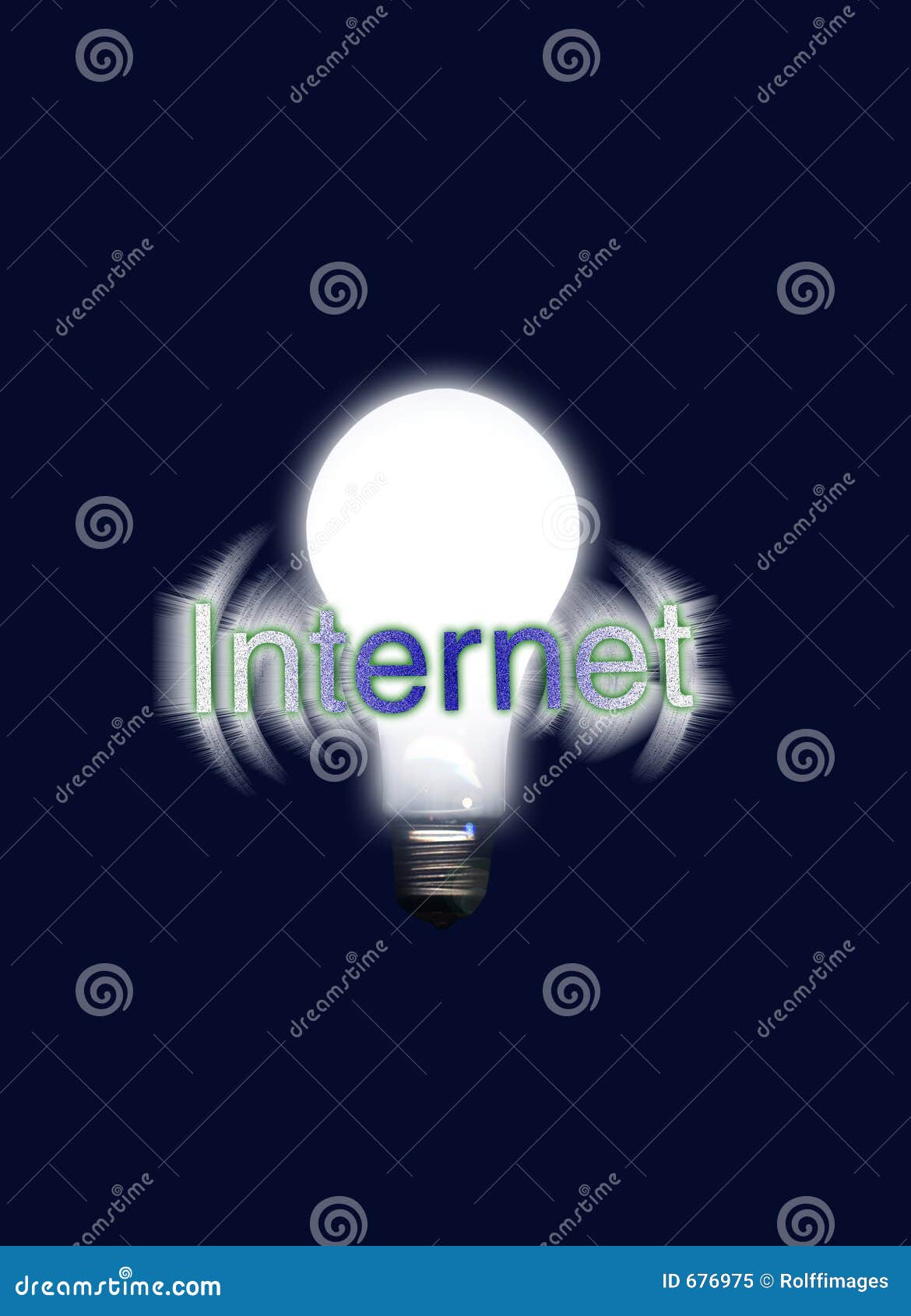 Internet Ideas stock illustration. Illustration of illuminate - 676975