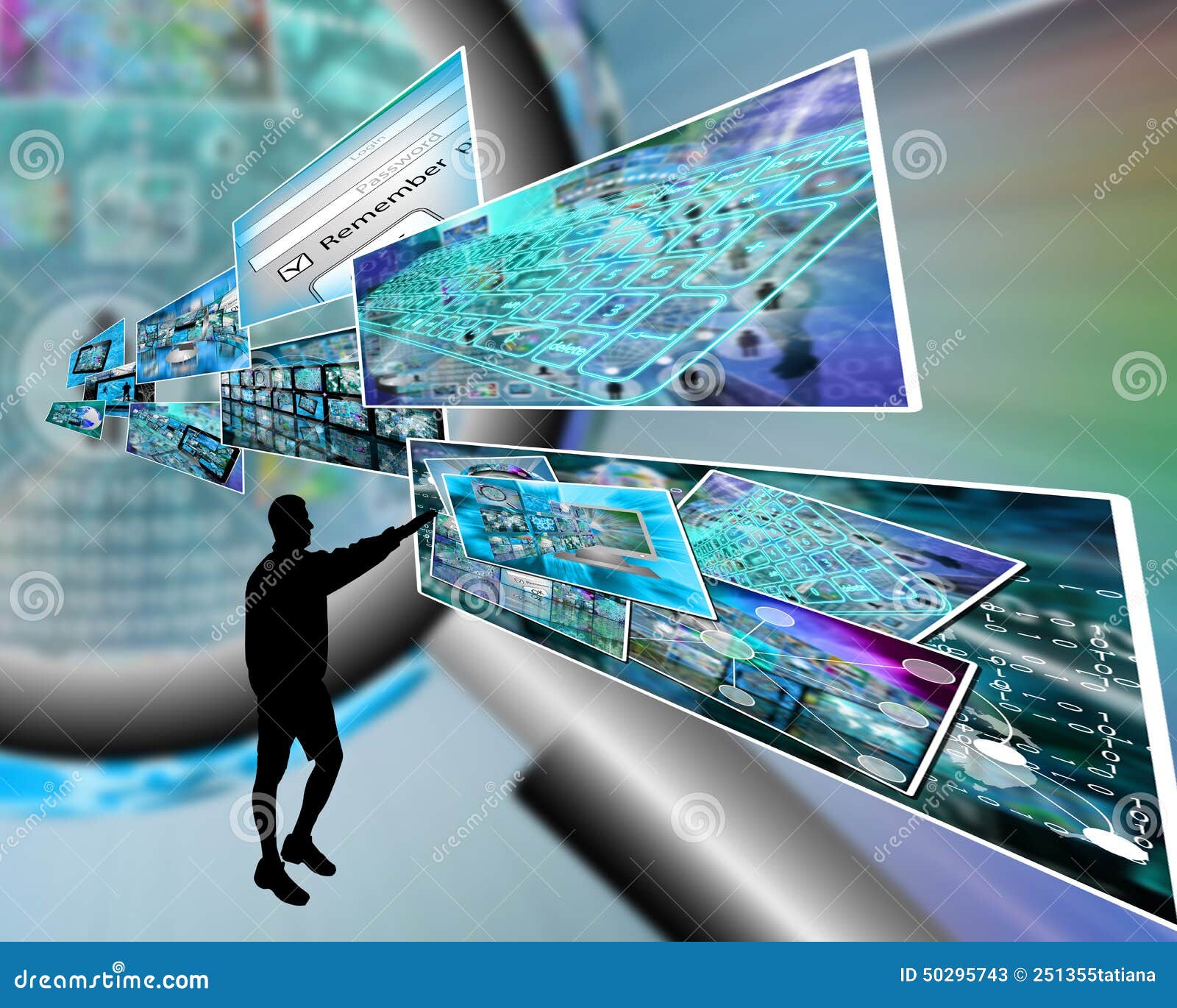 Internet images stock illustration. Illustration of search - 50295743