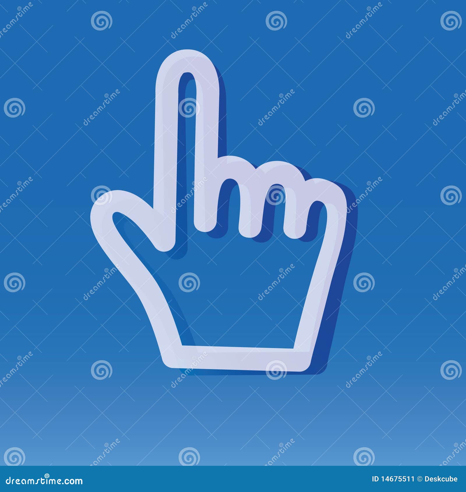Internet index finger stock vector. Illustration of icons - 14675511