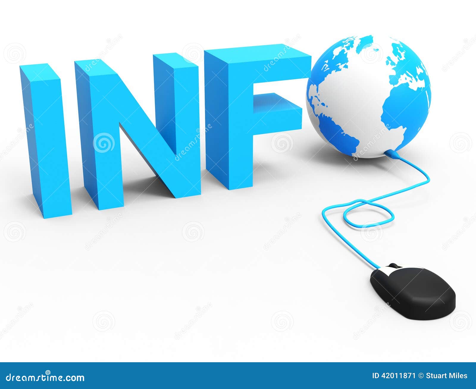 Internet Info Represents World Wide Web and Globalize Stock ...