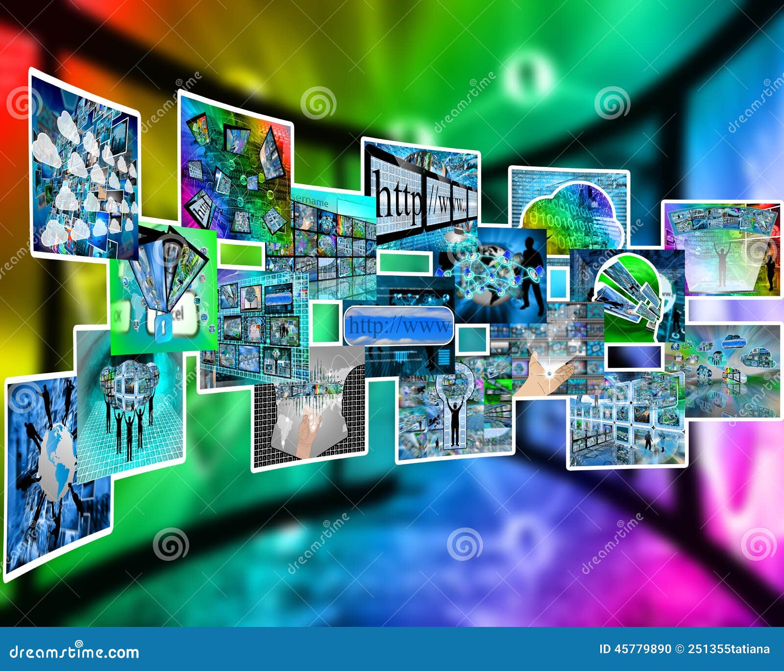 Internet interface images stock illustration. Illustration of network ...