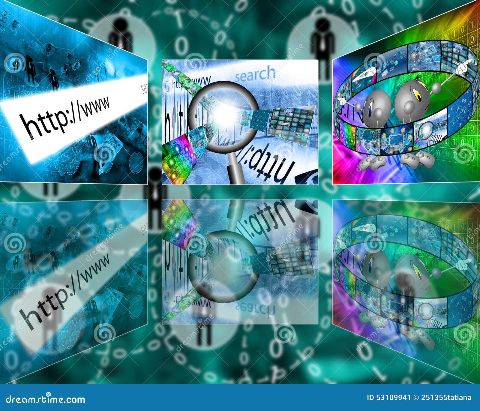 Internet interface stock illustration. Illustration of internet - 53109941
