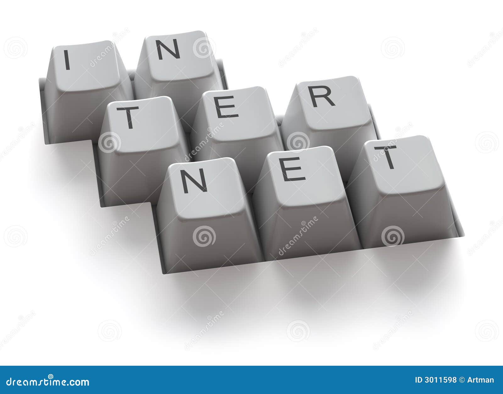 Internet Keyboard / Isolated Stock Illustration - Illustration of ...