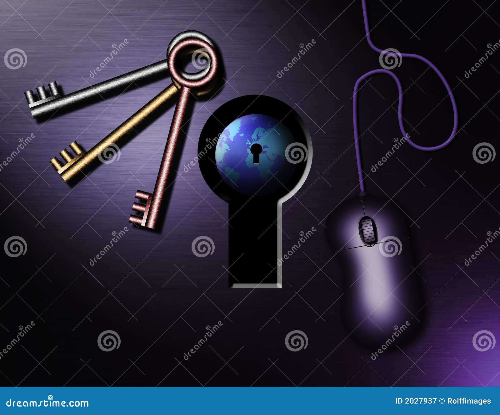 Internet Keys stock illustration. Illustration of design - 2027937