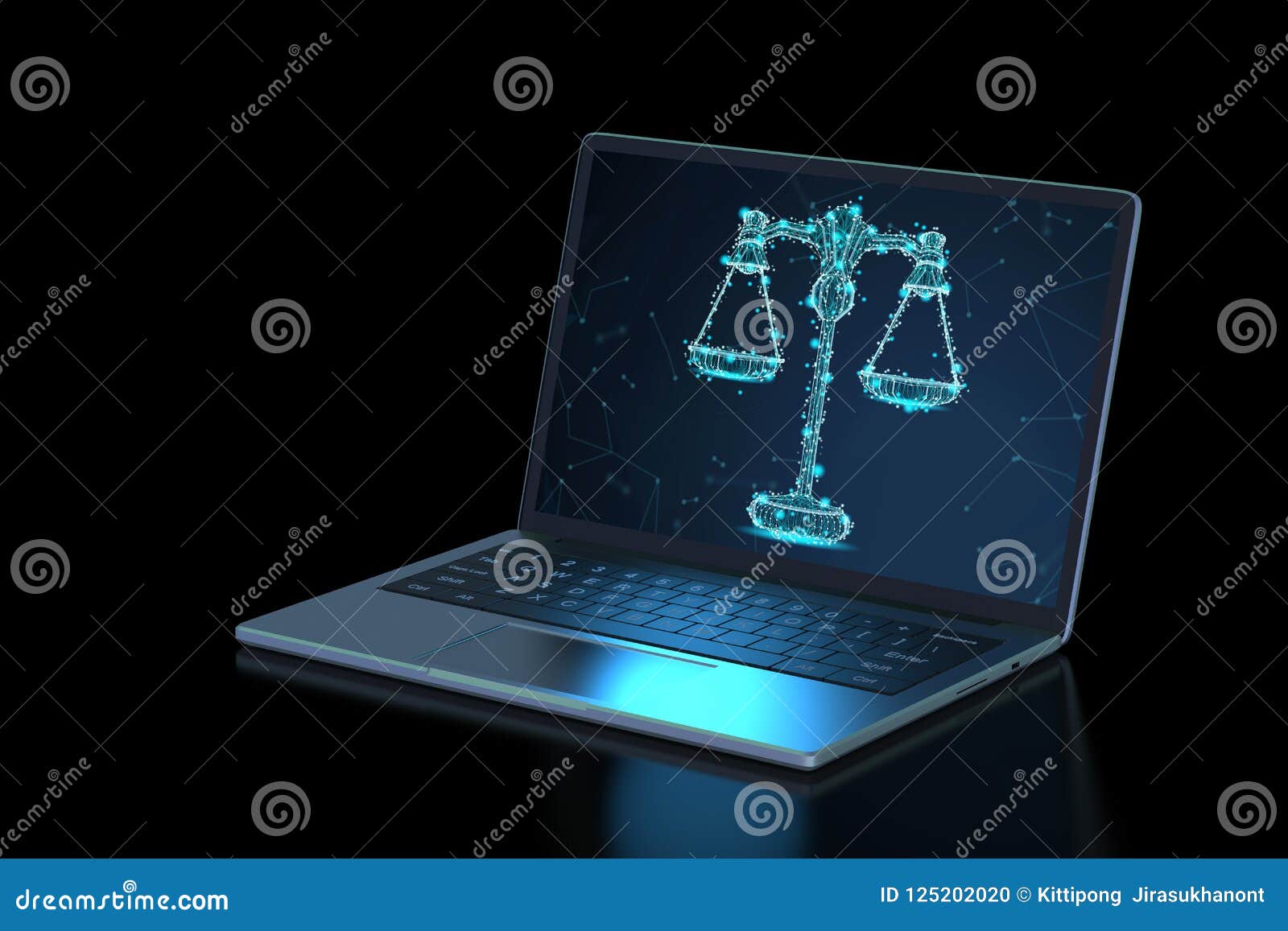 Internet law concept stock illustration. Illustration of cybernetic ...