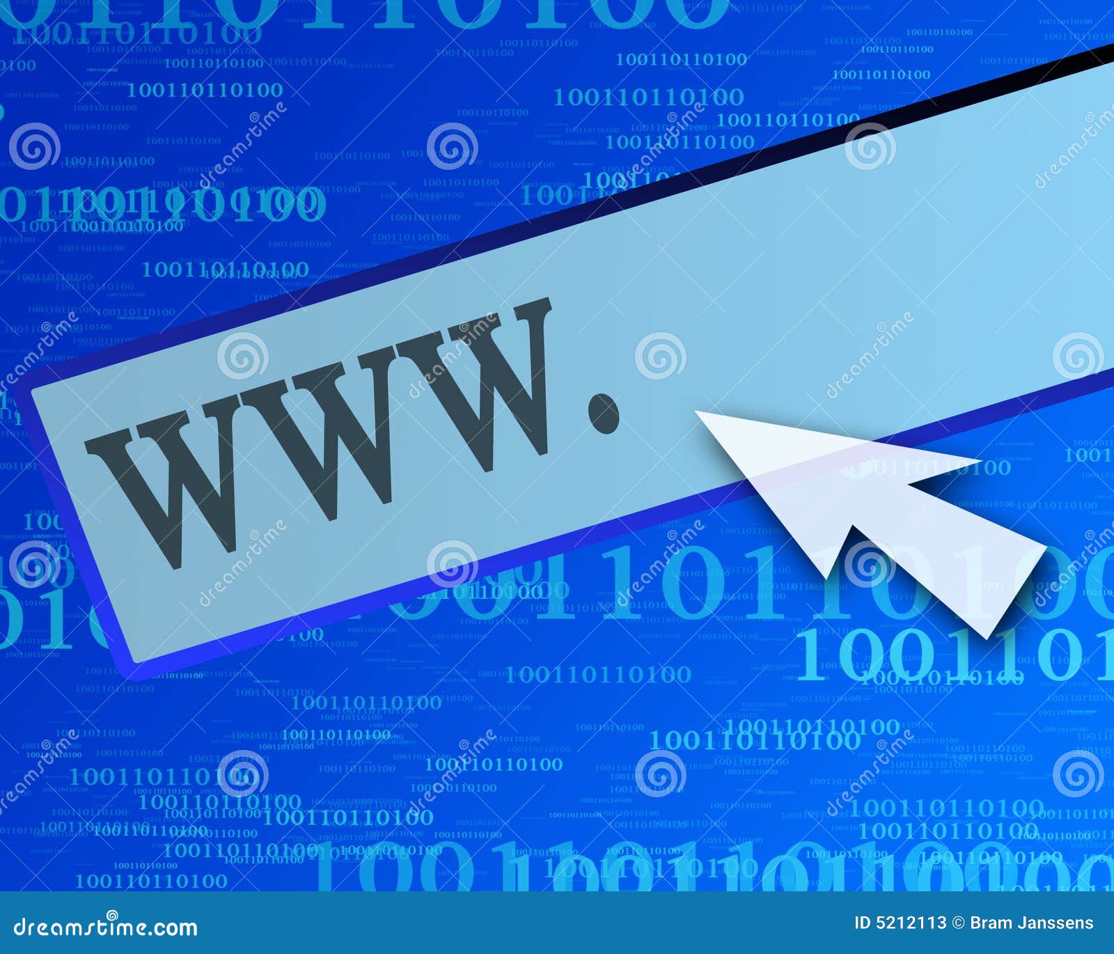 Internet-Link stock abbildung. Illustration von durchstöbern - 5212113