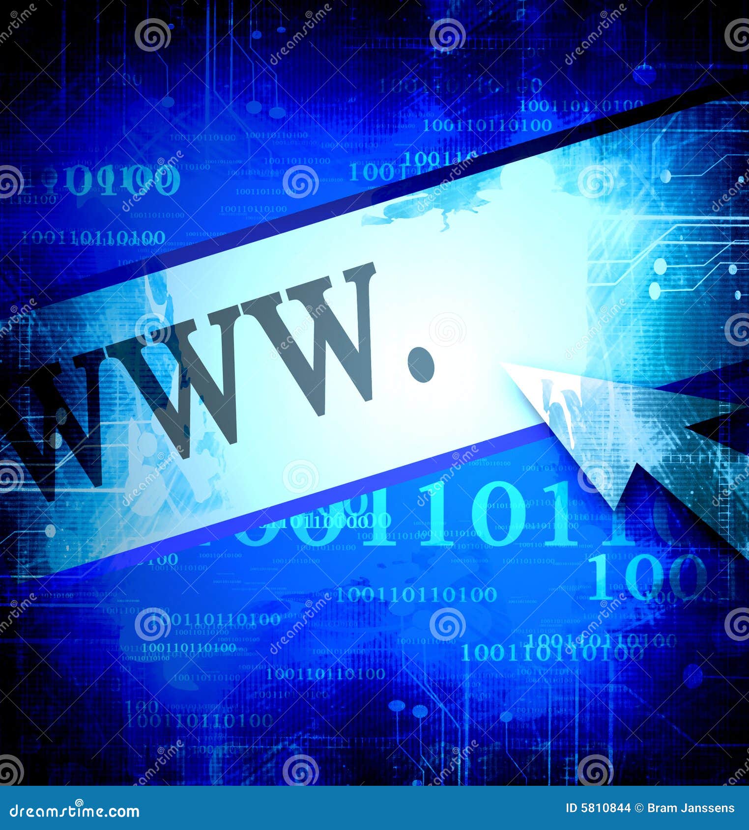 Internet link stock illustration. Illustration of close - 5810844