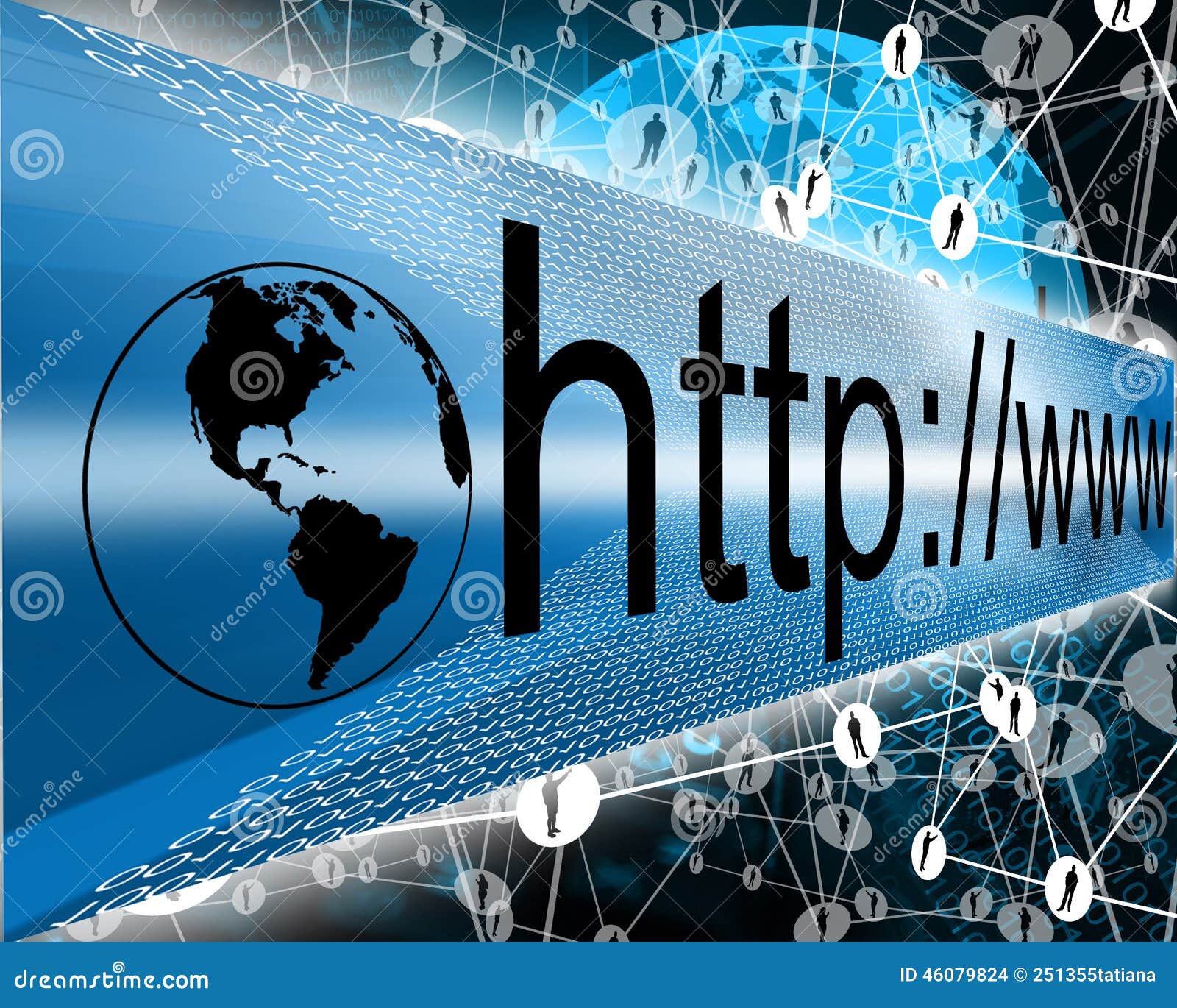 Internet link stock illustration. Illustration of desktop - 46079824