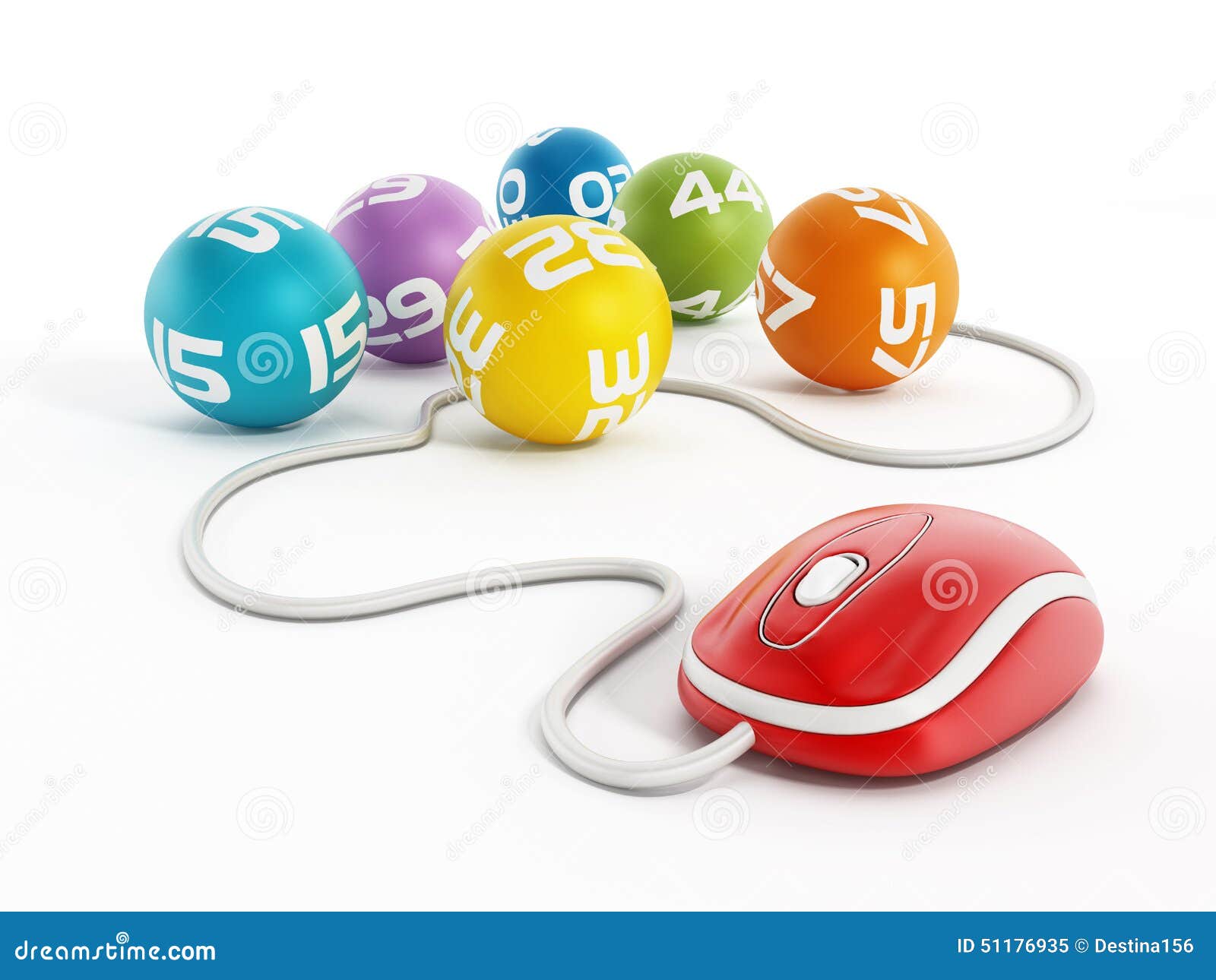 Internet lottery stock illustration. Illustration of online - 51176935