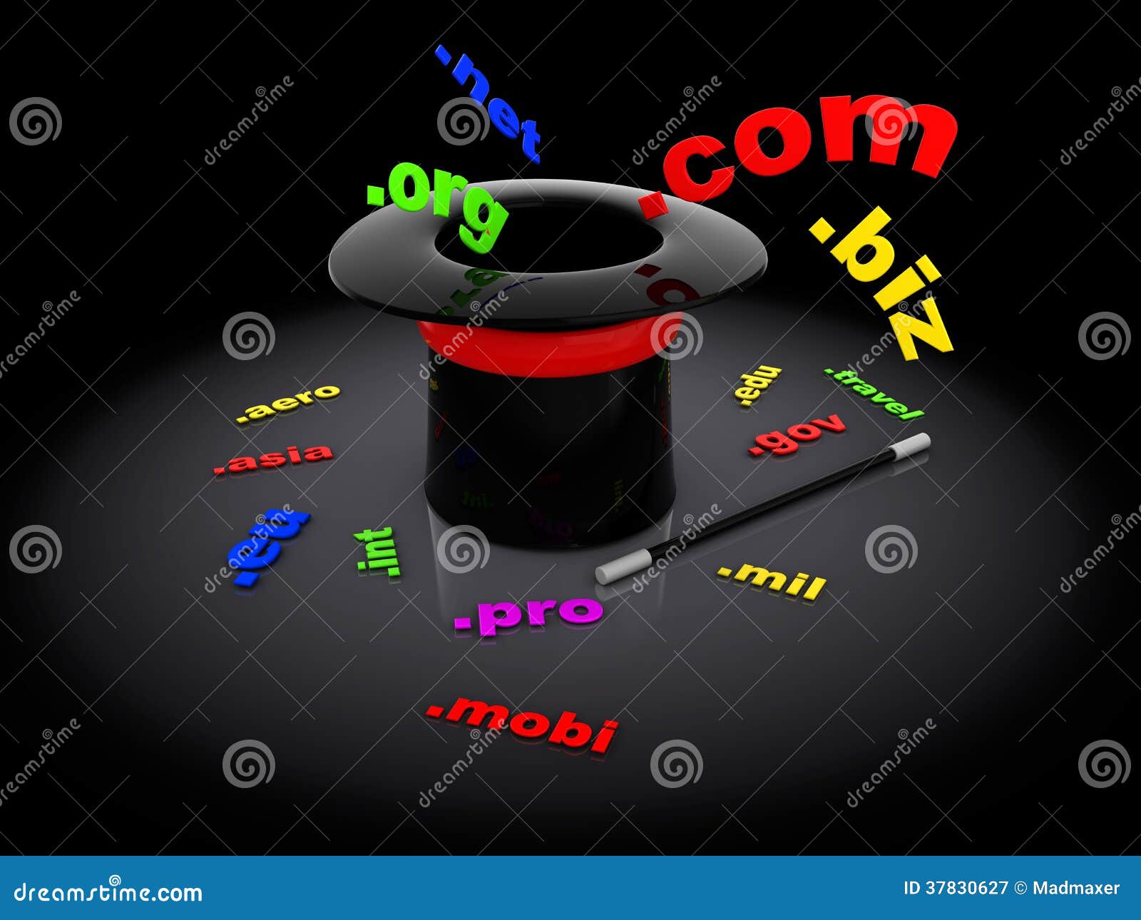 Internet magic stock illustration. Illustration of wand - 37830627