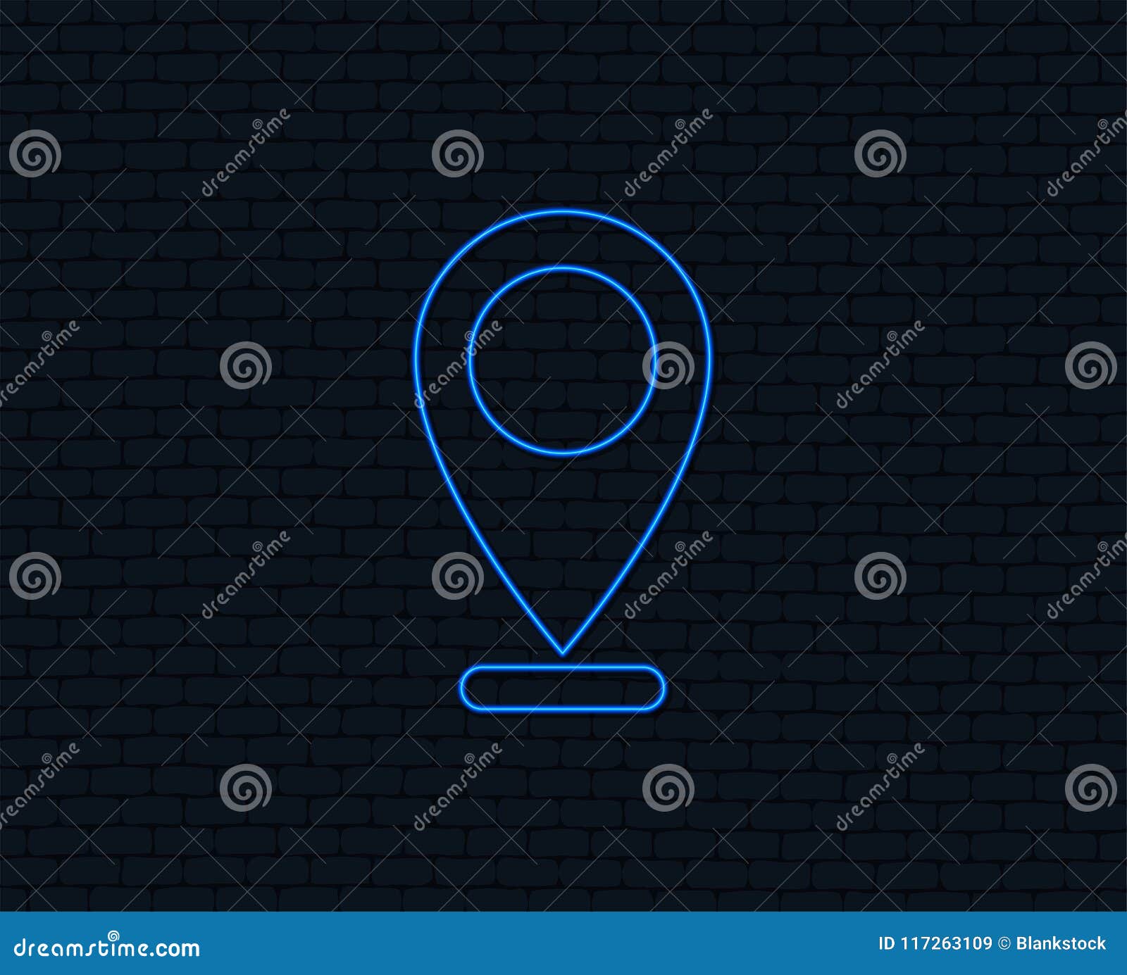Internet Mark Icon. Navigation Pointer Symbol Stock Vector ...