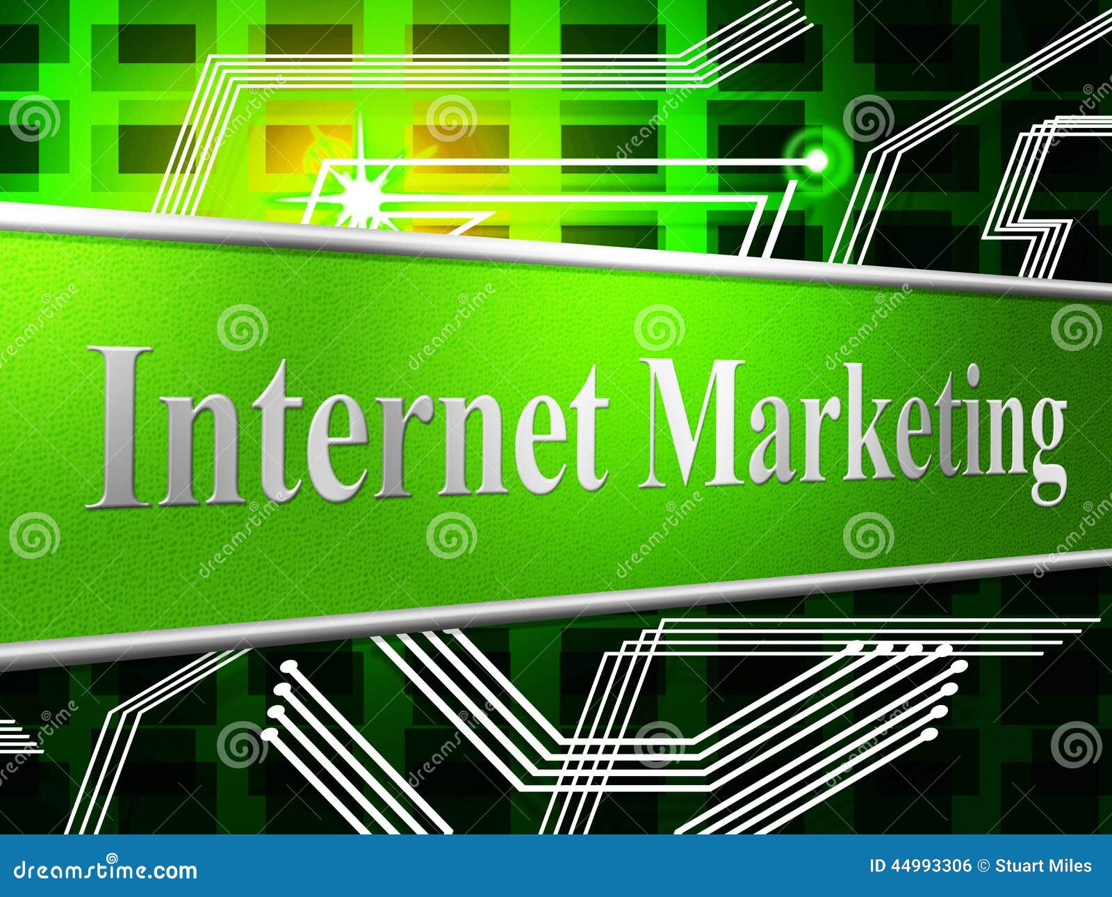 Internet Marketing Indicates World Wide Web and Network Stock ...