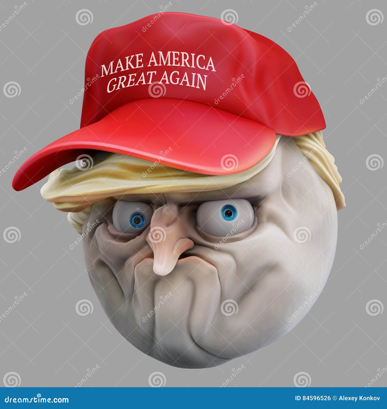 Red Rage Face Royalty-Free Stock Photography | CartoonDealer.com #117140051